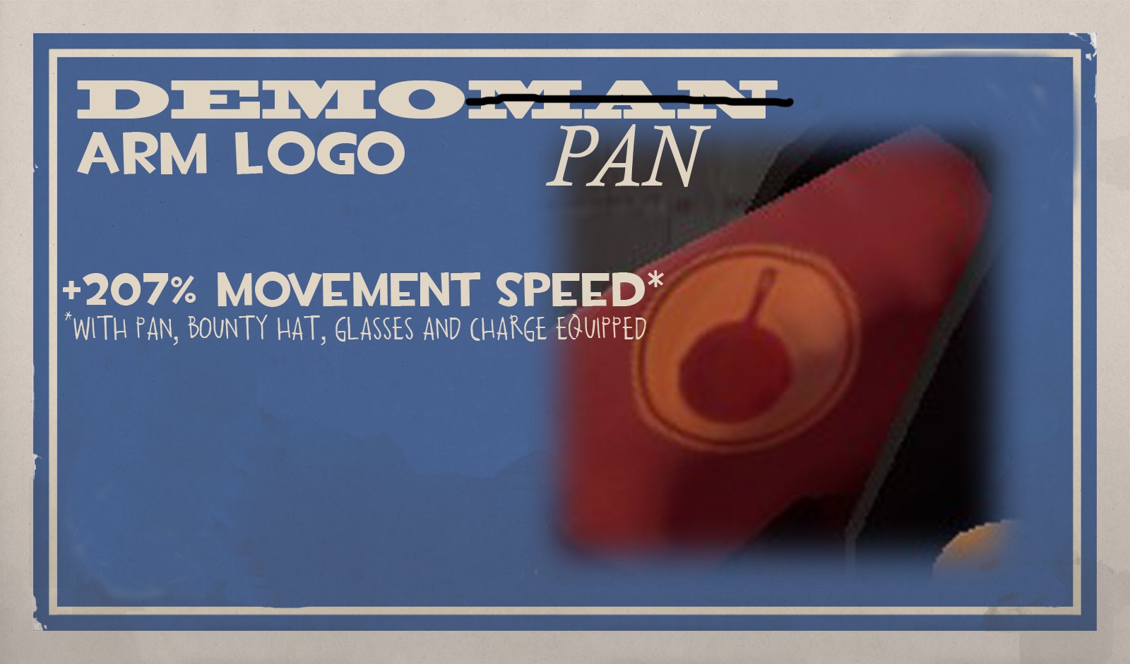Demopan Arm Logo Mod for Team Fortress 2 | TF2 Mods