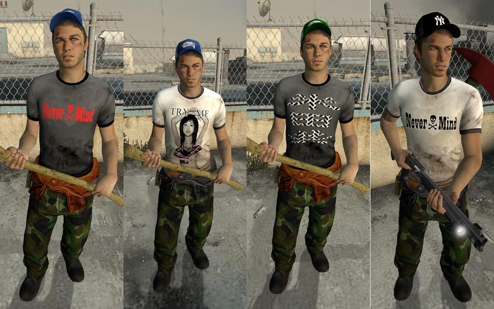 Ellis Skin mods pack Mod for Left 4 Dead 2 | L4D2 Mods