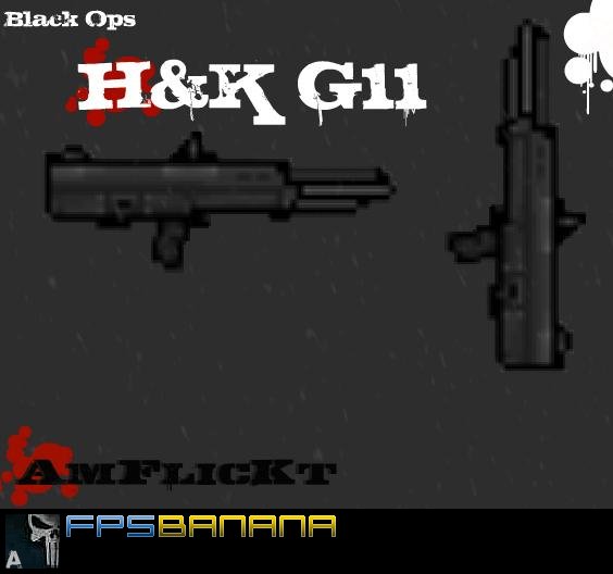 Black Ops - HK G11 Mod for CS2D | CS2D Mods