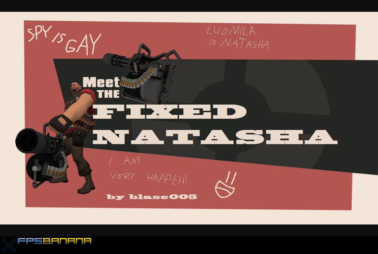 Natascha Fix Mod for Team Fortress 2 | TF2 Mods