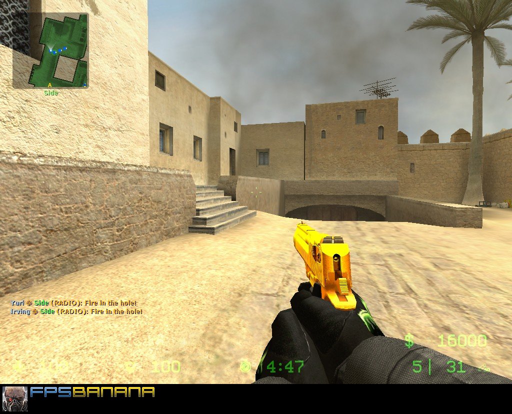Gold Deagle [Counter-Strike: Source] [Mods]