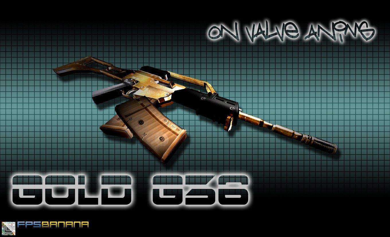 Gold G36 Mod for Counter-Strike: Condition Zero | CS:CZ Mods