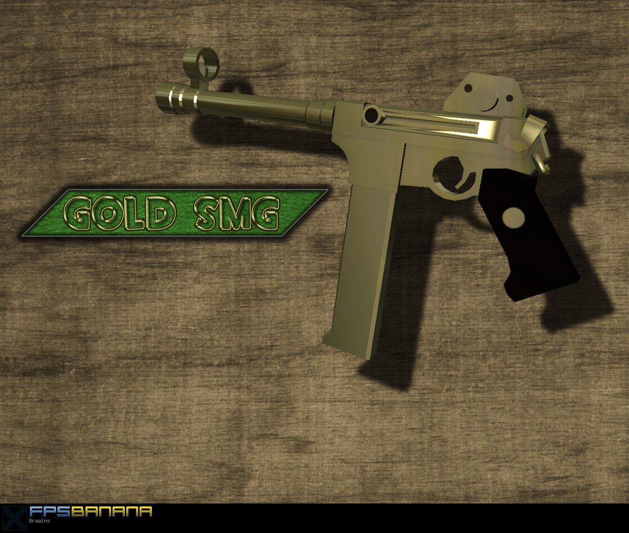Br. Golden SMG [Team Fortress 2] [Mods]