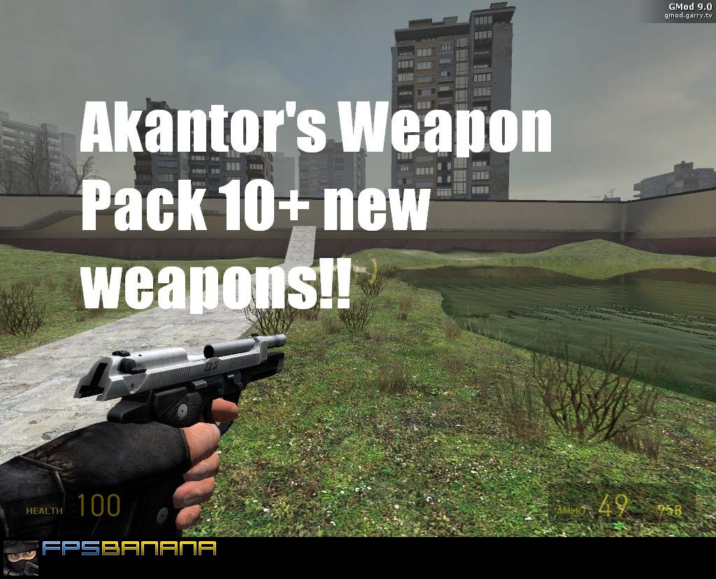 Giga weapon pack 10+ weapons!! Mod for Garry's Mod | GMod Mods