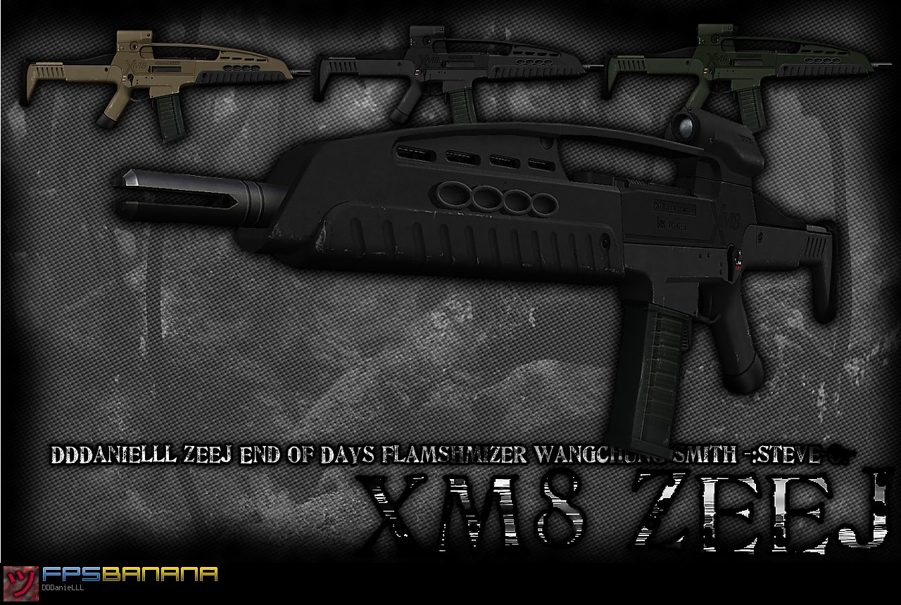 XM8 Animations by ZeeJ [Counter-Strike: Source] [Mods]