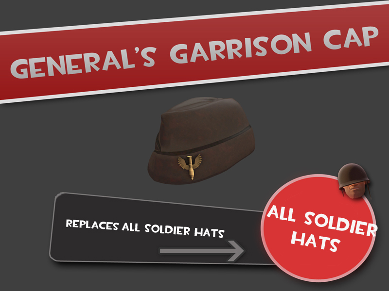 General's Garrison Cap Mod for Team Fortress 2 | TF2 Mods