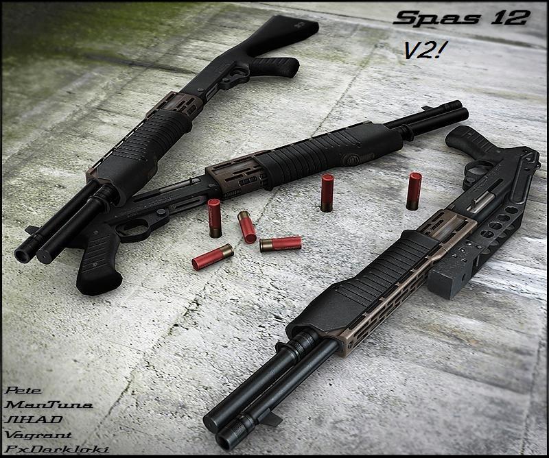 Spas12 Animations v2 Mod for Counter-Strike: Source | CS:S Mods