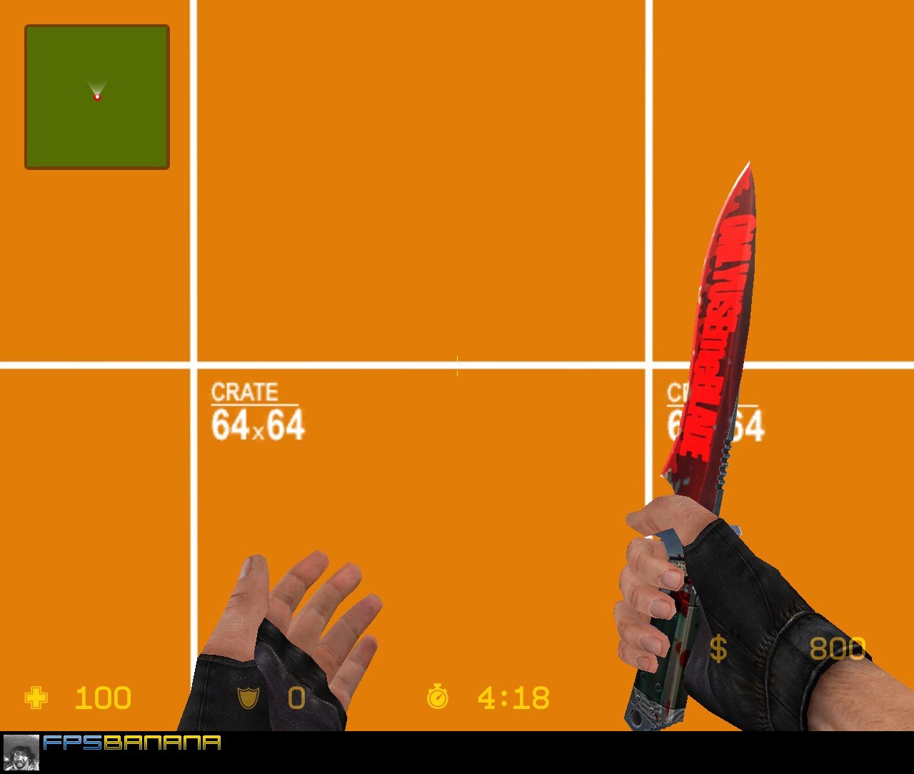 ONLYUSEmeBLADE Knife Skin Mod for Counter-Strike: Source | CS:S Mods