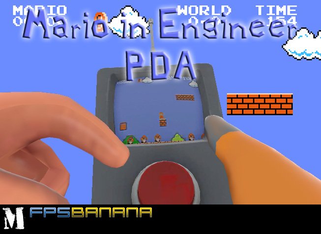 Engineer PDA with MARIO Mod for Team Fortress 2 | TF2 Mods