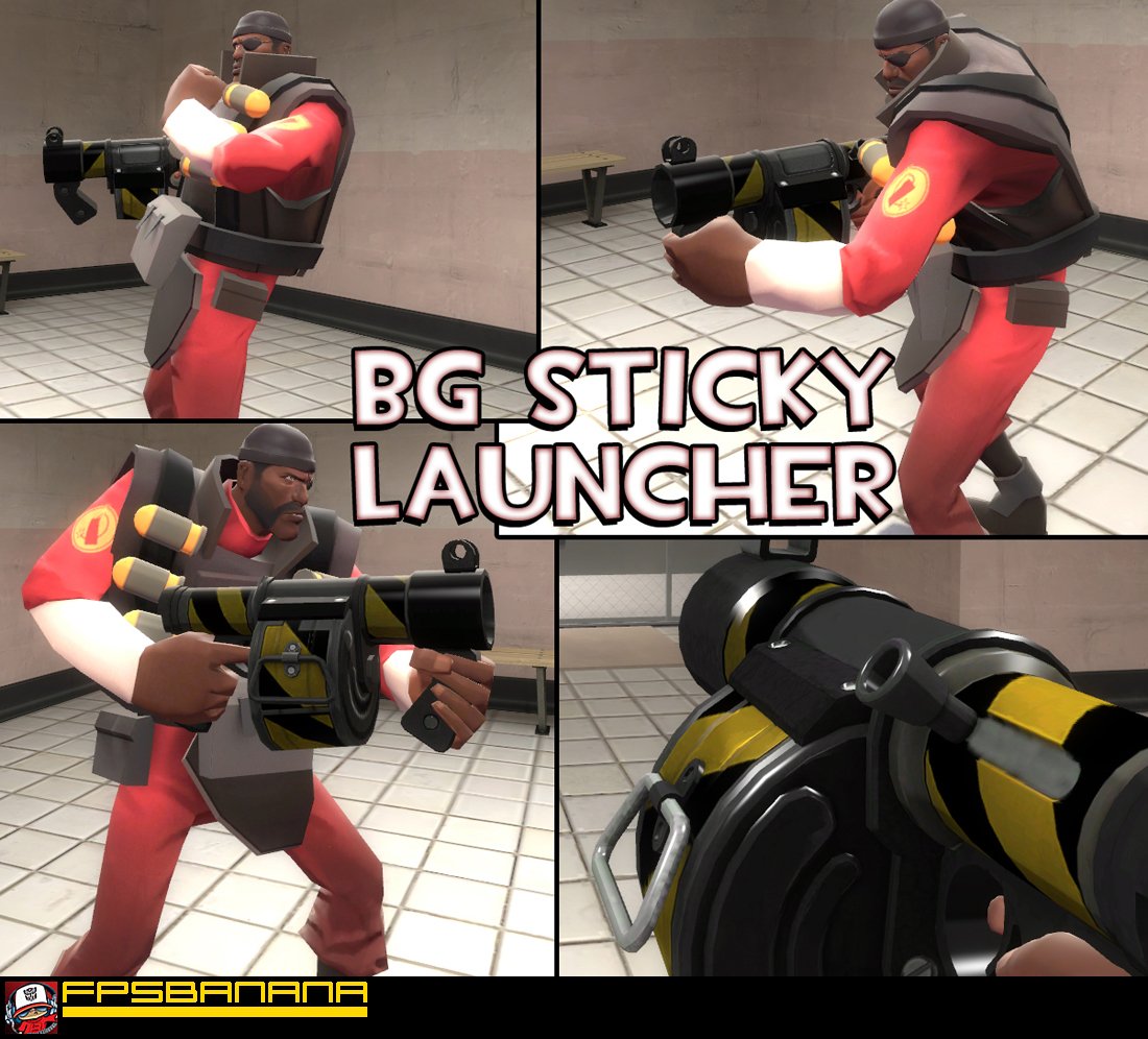 BG Sticky Launcher Mod for Team Fortress 2 | TF2 Mods
