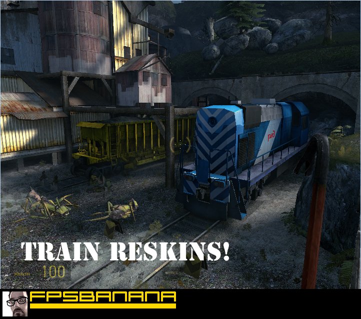 Train Livery Pack Mod for Half-Life 2 | HL2 Mods