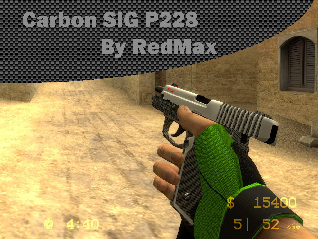 Carbon SIG P228 Mod for Counter-Strike: Source | CS:S Mods