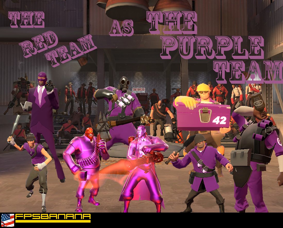 The Purple Team Mod for Team Fortress 2 | TF2 Mods