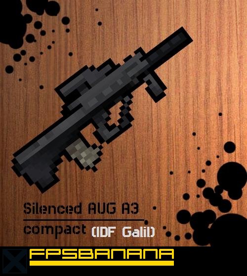 Silenced AUG A3 for Galil Mod for CS2D | CS2D Mods