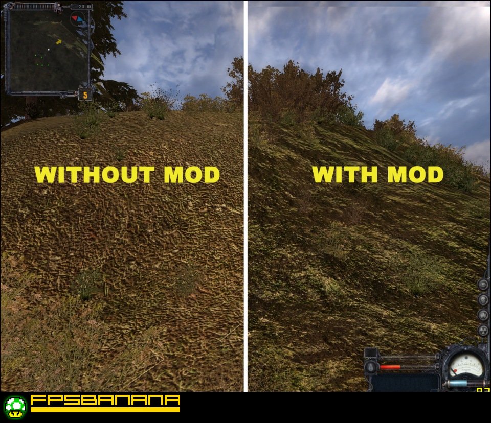 Improved Terrain [S.T.A.L.K.E.R.: Clear Sky] [Mods]