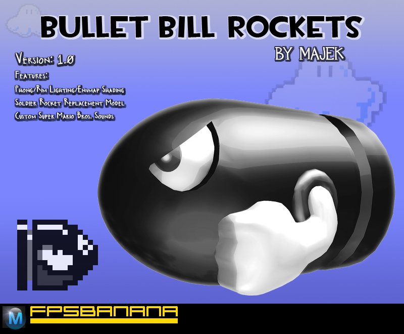 Bullet Bill Rockets Mod for Team Fortress 2 | TF2 Mods