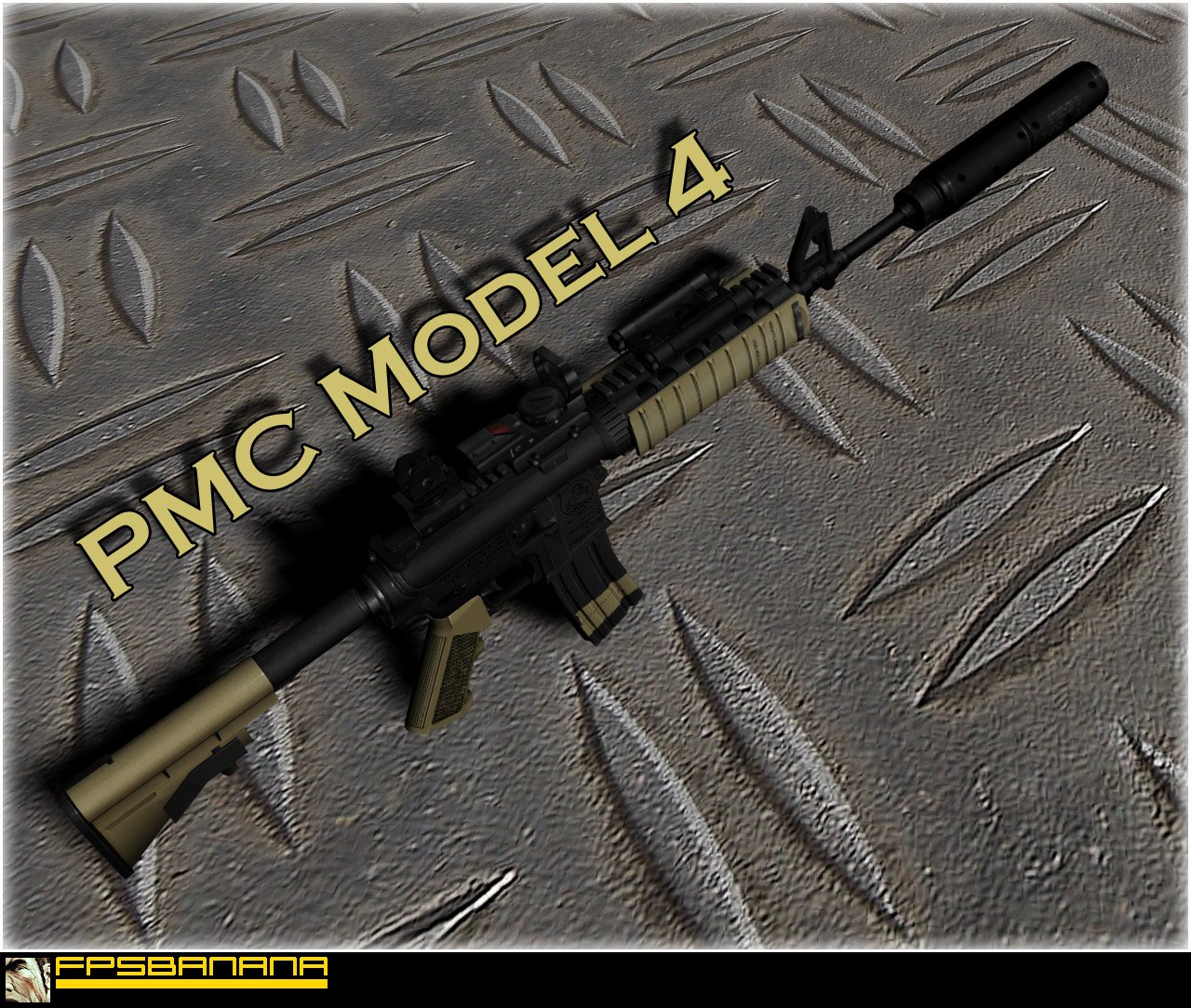 PMC Tan M4* [Counter-Strike: Condition Zero] [Mods]