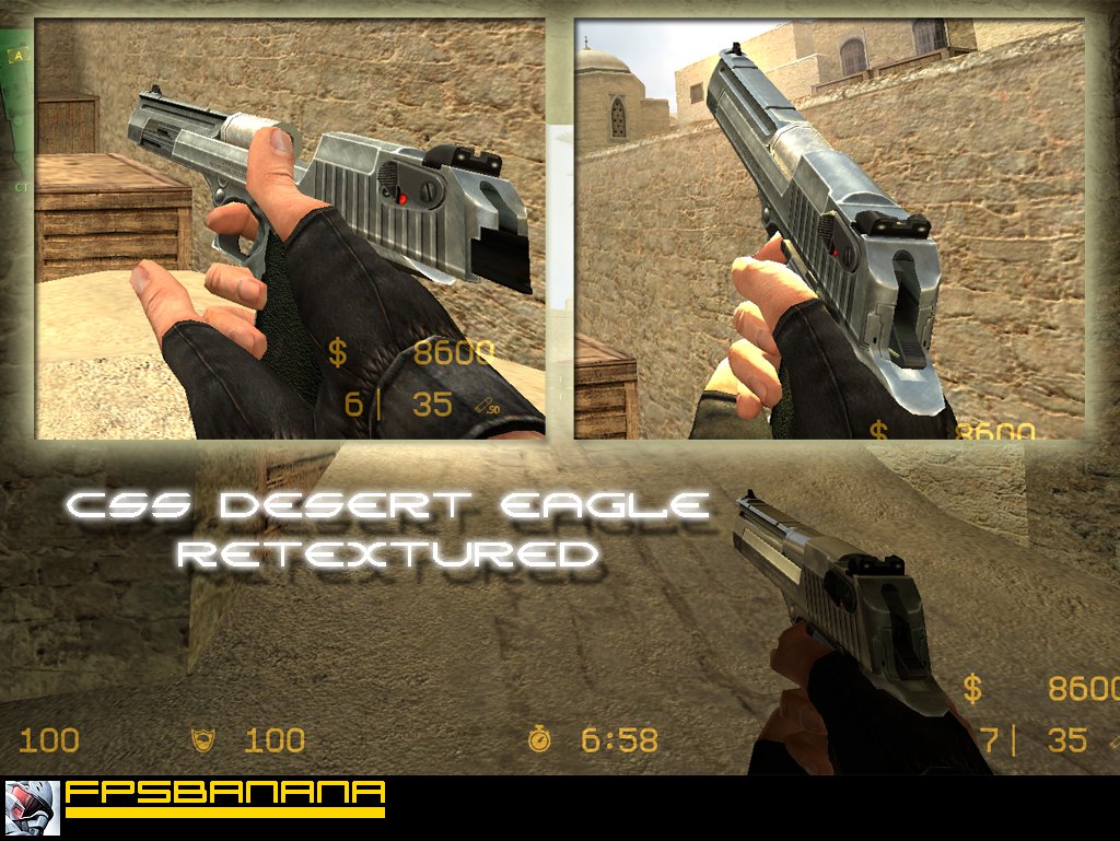 Deagle Reskin [Counter-Strike: Source] [Mods]