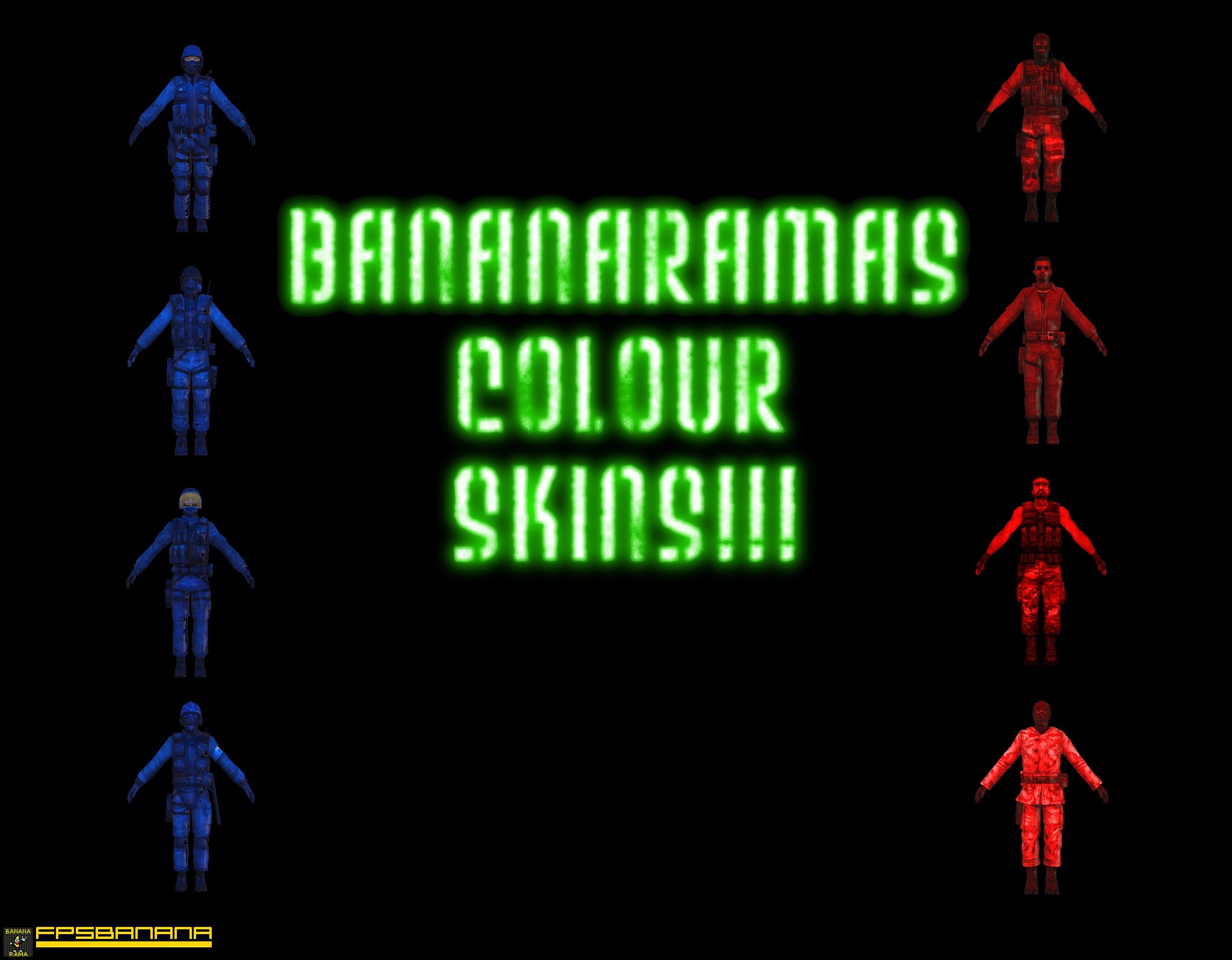 Colour Skins Mod for Counter-Strike: Source | CS:S Mods