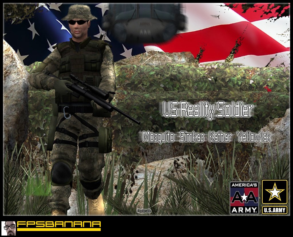 US REALITY SOLDIER Mod for Garry's Mod | GMod Mods
