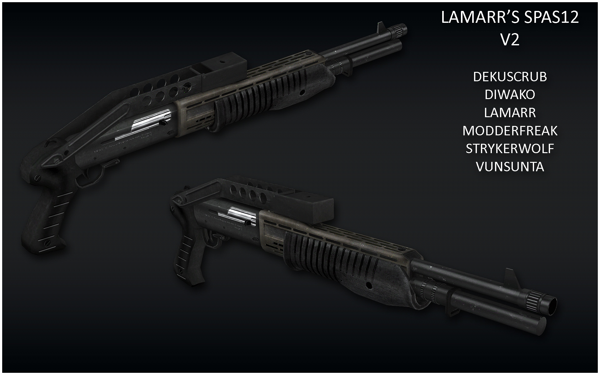 Lamarr's SPAS12 v2 Mod for Counter-Strike: Source | CS:S Mods