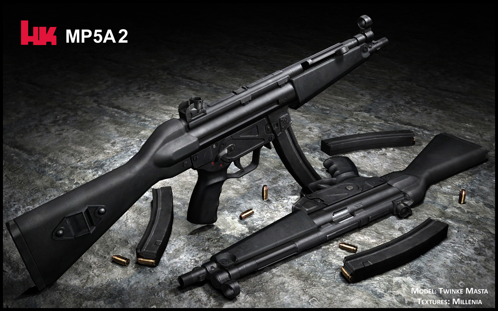 Heckler & Koch MP5A2 Mod for Counter-Strike: Source | CS:S Mods