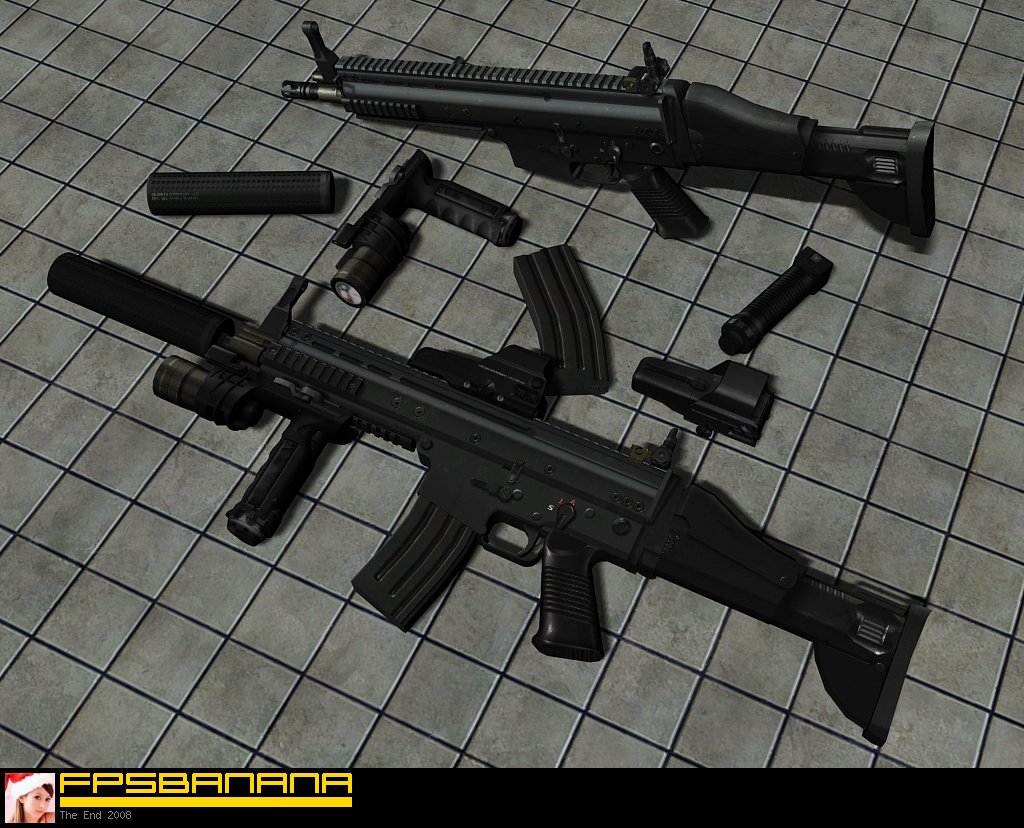 FN SOF Combat Assault Rifle Mod for Counter-Strike: Source | CS:S Mods