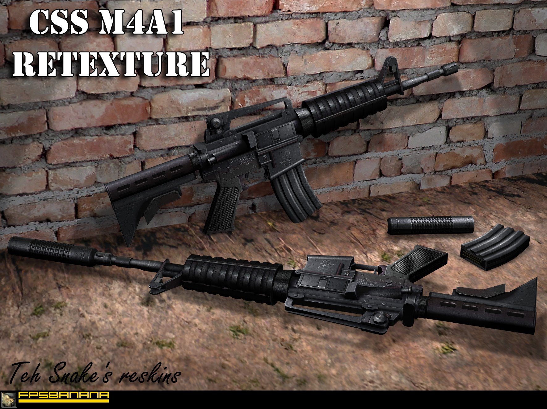 CSS M4 retex (+) Mod for Counter-Strike: Source | CS:S Mods