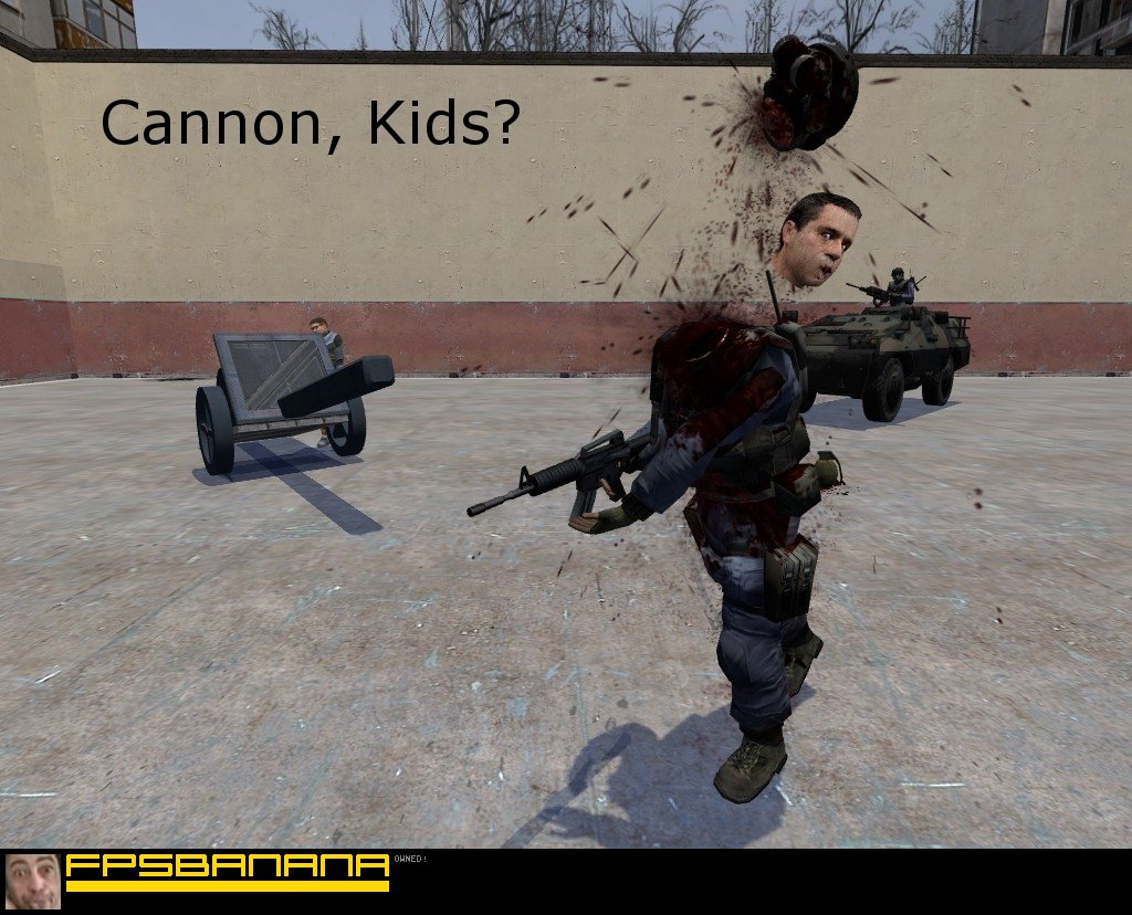 meh cannon Mod for Garry's Mod | GMod Mods