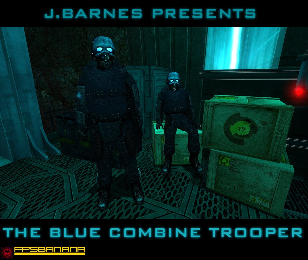 Blue Combine Trooper Mod for Half-Life 2 | HL2 Mods