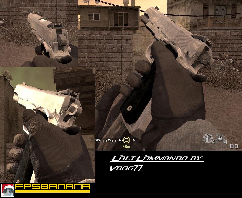 Colt Commando Mod for Call of Duty 4: Modern Warfare | CoD4 Mods