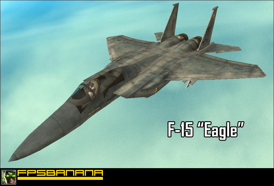 F15 Eagle Mod for Grand Theft Auto: San Andreas | GTA:SA Mods