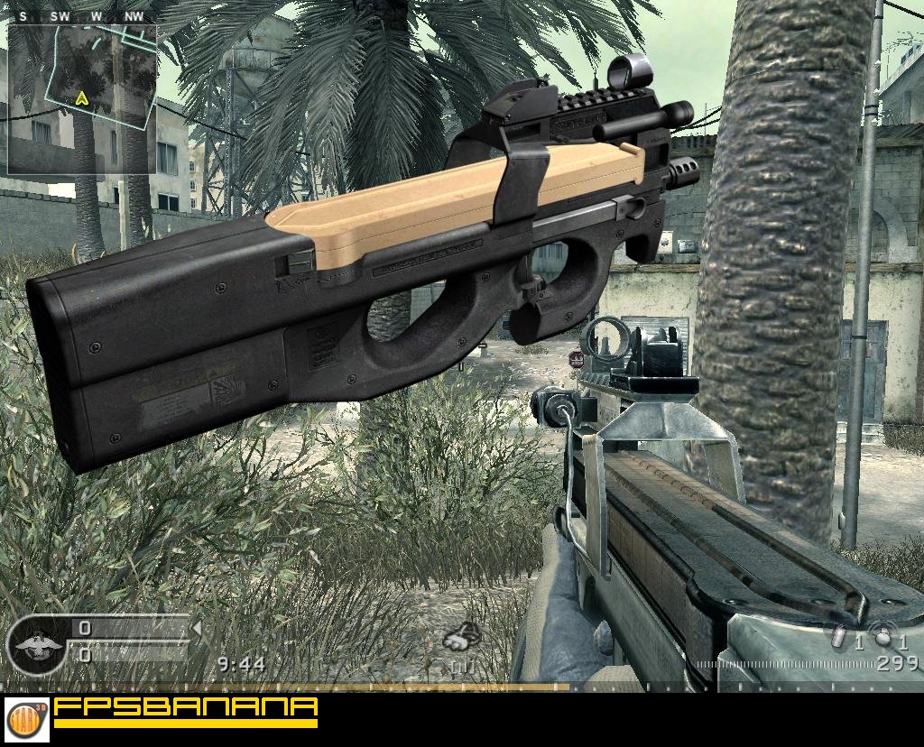 Imitates COD4 P90 Mod for Counter-Strike: Source | CS:S Mods