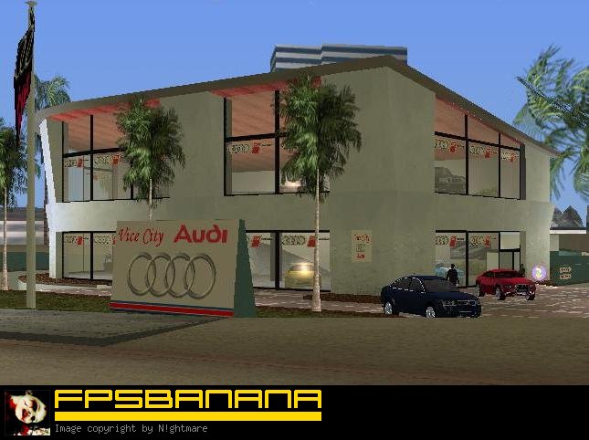 Audi Salon Mod for Grand Theft Auto: Vice City | GTA:VC Mods