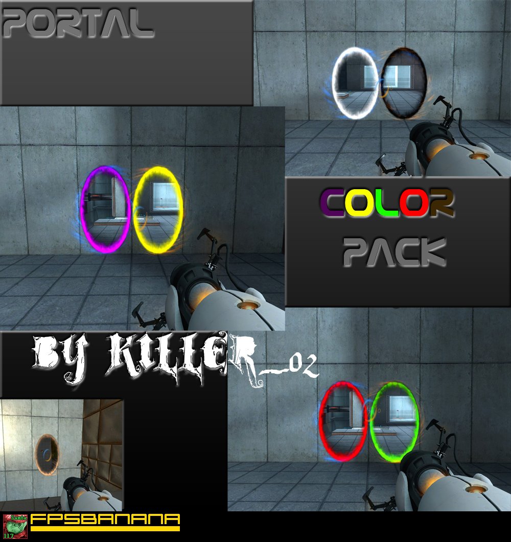 Colored Portal Pack Mod for Portal | PRTL Mods