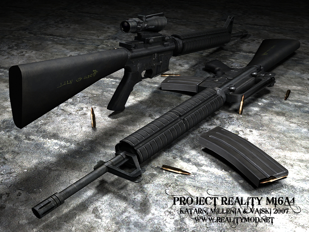 Colt M16 (Project Reality's) Mod for Counter-Strike: Source | CS:S Mods
