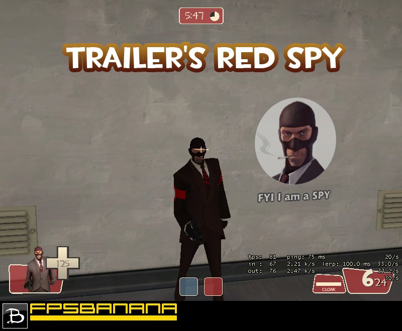 Trailer's Red Spy Mod for Team Fortress 2 | TF2 Mods