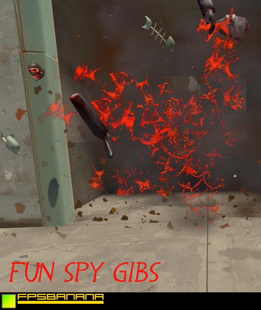 Fun Spy Gibs [Team Fortress 2] [Mods]