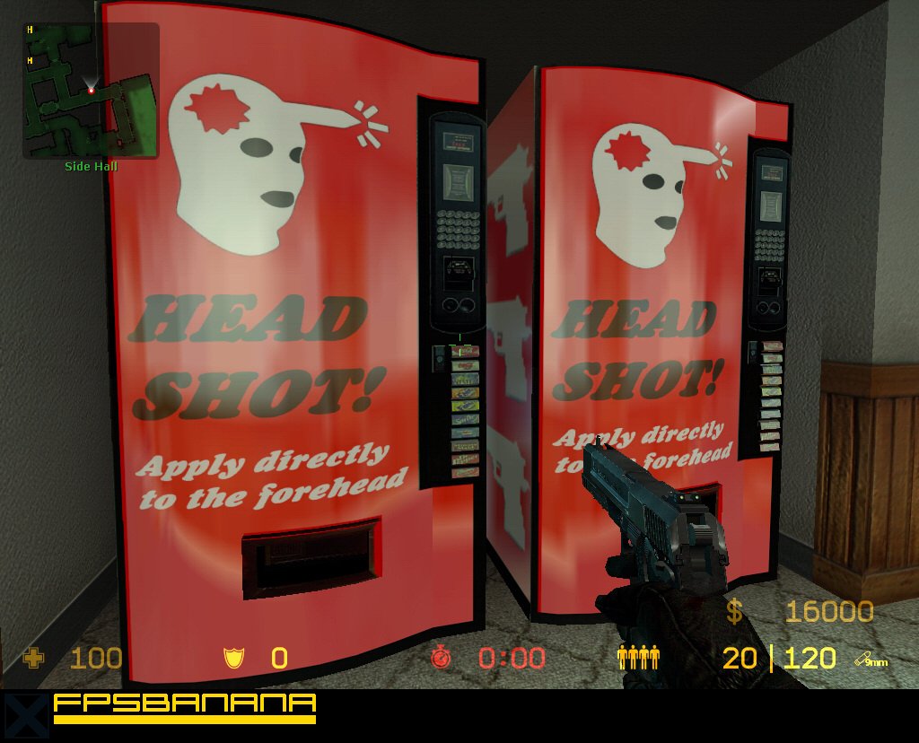 Headshot Machine w/ Bottles [Counter-Strike: Source] [Mods]