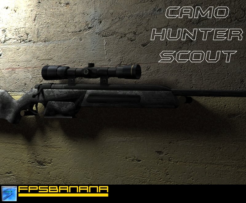 Camo Hunter Scout Mod for Counter-Strike: Source | CS:S Mods