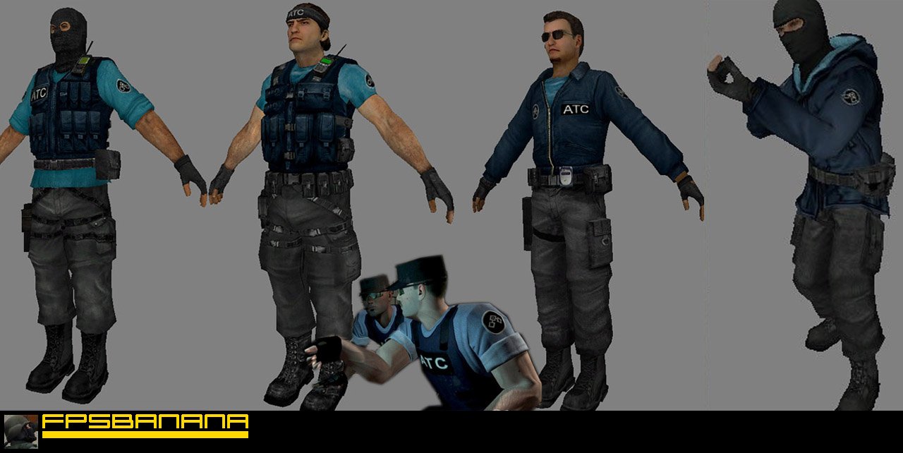 FEAR ATC Terror Pack Mod for Counter-Strike: Source | CS:S Mods