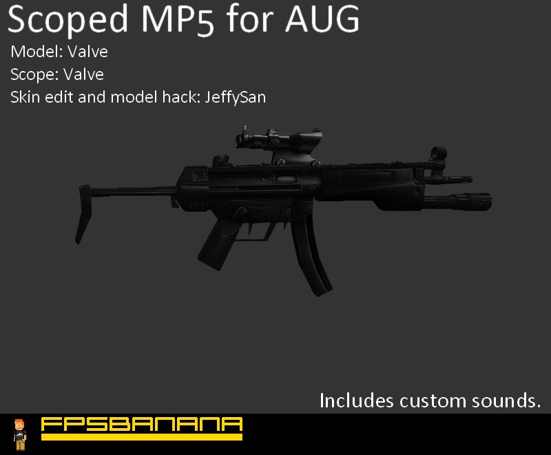 Scoped MP5 [Counter-Strike: Condition Zero] [Mods]
