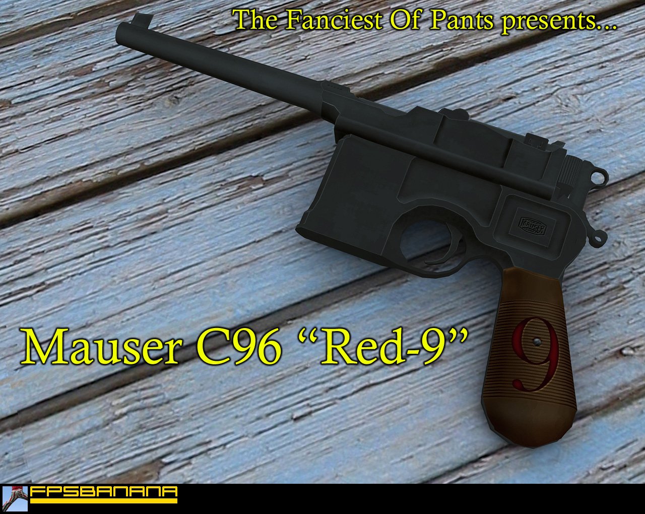 Mauser C96 "Red-9" Mod for Counter-Strike: Source | CS:S Mods