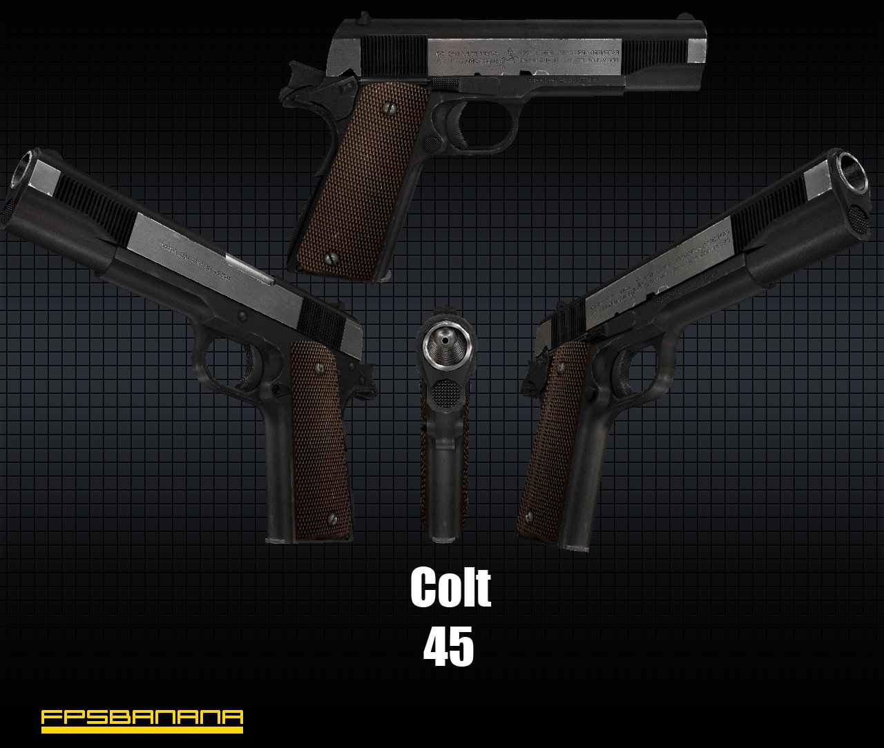 Twinkie Colt 45 60s redux Mod for Counter-Strike: Source | CS:S Mods