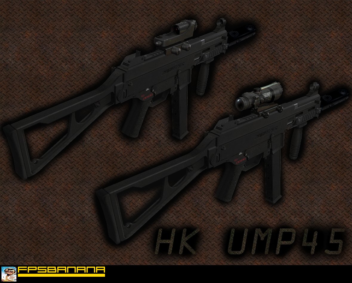 SpecOps HK UMP45 Scope Variation Mod for Counter-Strike: Source | CS:S Mods