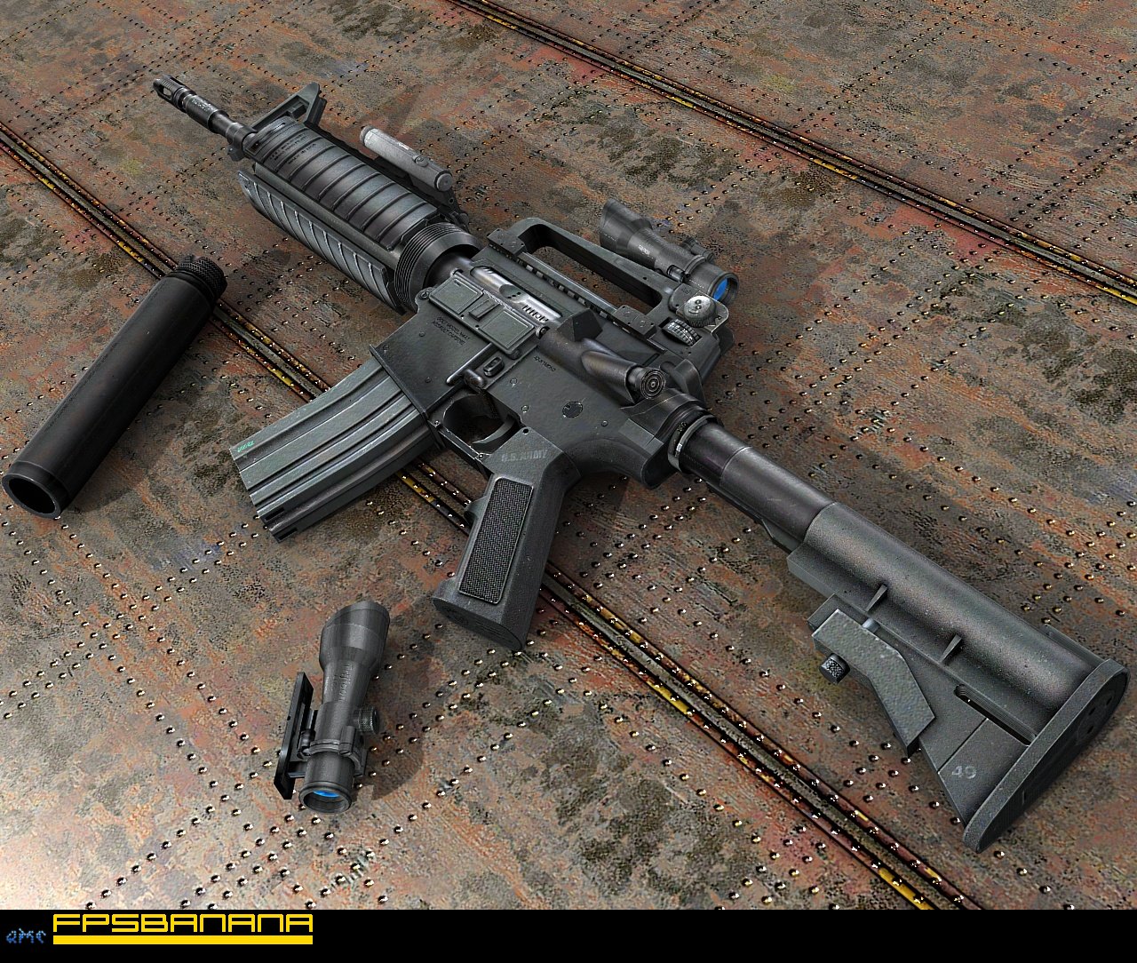 MooCow's M4. Mod for Counter-Strike: Source | CS:S Mods