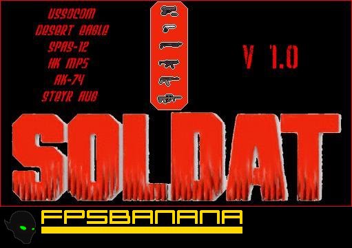 Soldat Weapons V 1.0 [CS2D] [Mods]