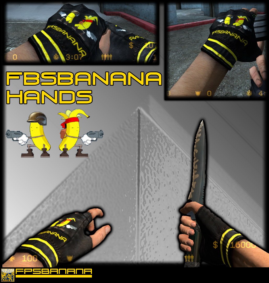 FPSBanana Hands [Counter-Strike: Source] [Mods]