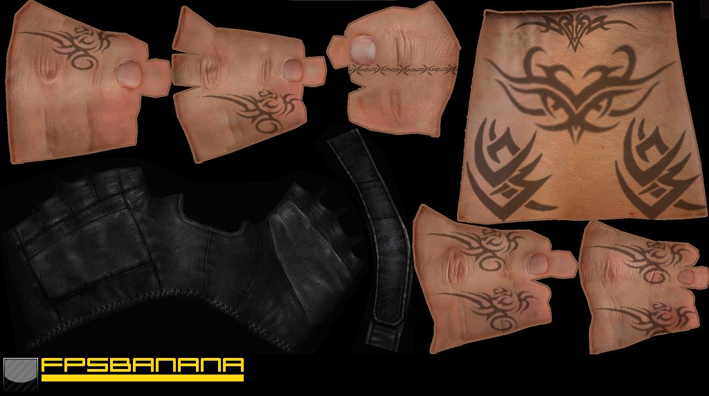 Crazy Tatto Skin [Counter-Strike: Source] [Mods]