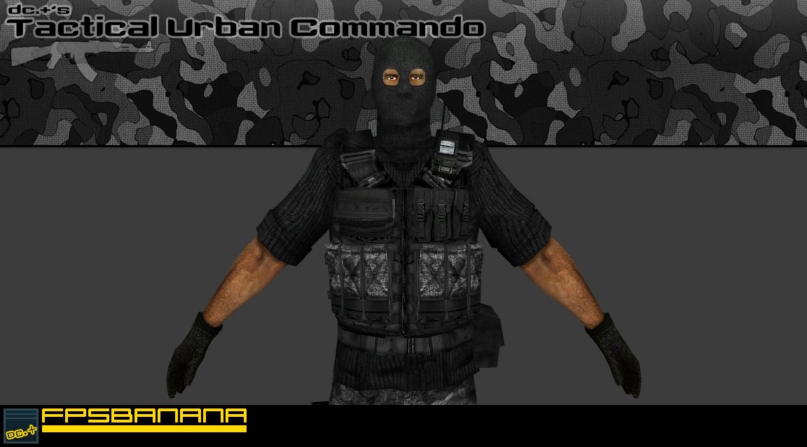 Tactical Urban Commando Mod for Counter-Strike: Source | CS:S Mods